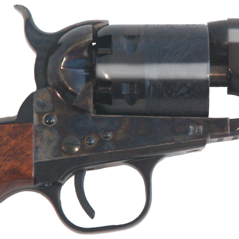 Cimarron 1861 Navy Cut For - Stock .36 Caliber 7.5" Walnut Black Powder ...