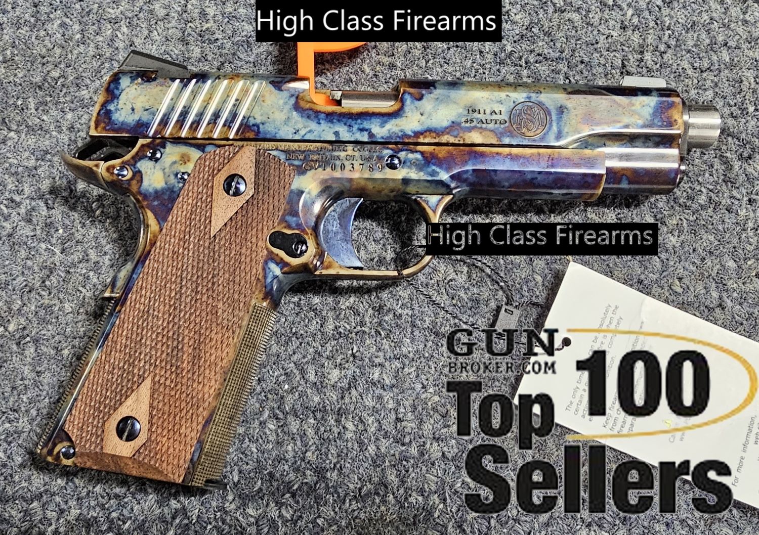 STANDARD MANUFACTURING 1911 45ACP 5 CASE COLORED - Semi Auto Pistols at ...