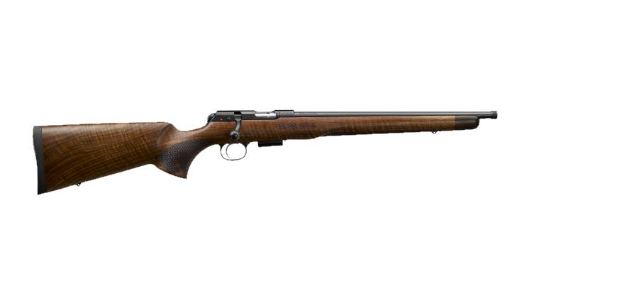 CZ 457 ROYAL RIFLE 22LR 16.5 TB PREMIUM WALNUT 5RD - Bolt Action Rifles ...