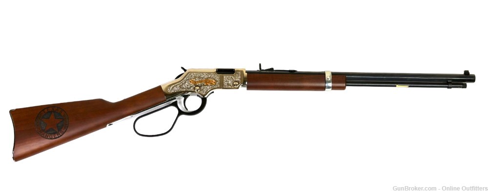 Henry Texas Rangers Bicentenial .22 Caliber 20 Inch Barrel - Bolt ...