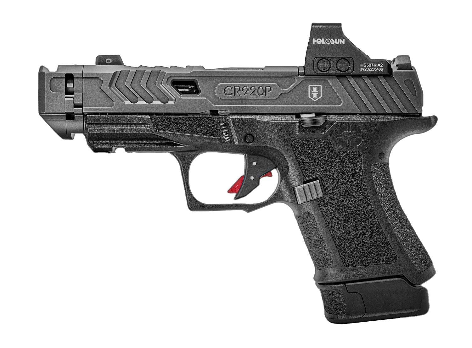 Shadow Systems CR920P 9MM BLacK WAR POET With-HOLOSUN - Semi Auto ...