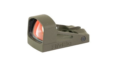Shield RMSc Glass Edition Reflex Sight Non Magnified 8 MOA Olive Drab ...