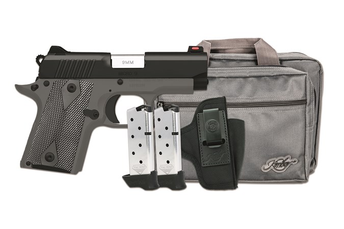 Kimber Micro 9 Rtc Bundle 9mm 3.15 Shadow Ghost W-holster And 2 Tac ...