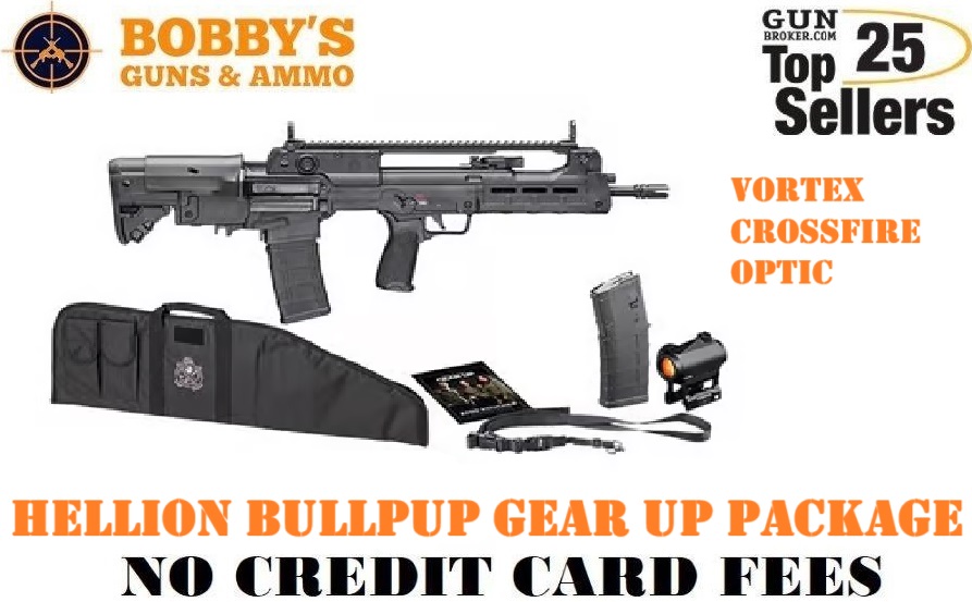 Springfield Hellion 5.56 Nato 16 " 30rd Bullpup Rifle Gear Up Bundle ...