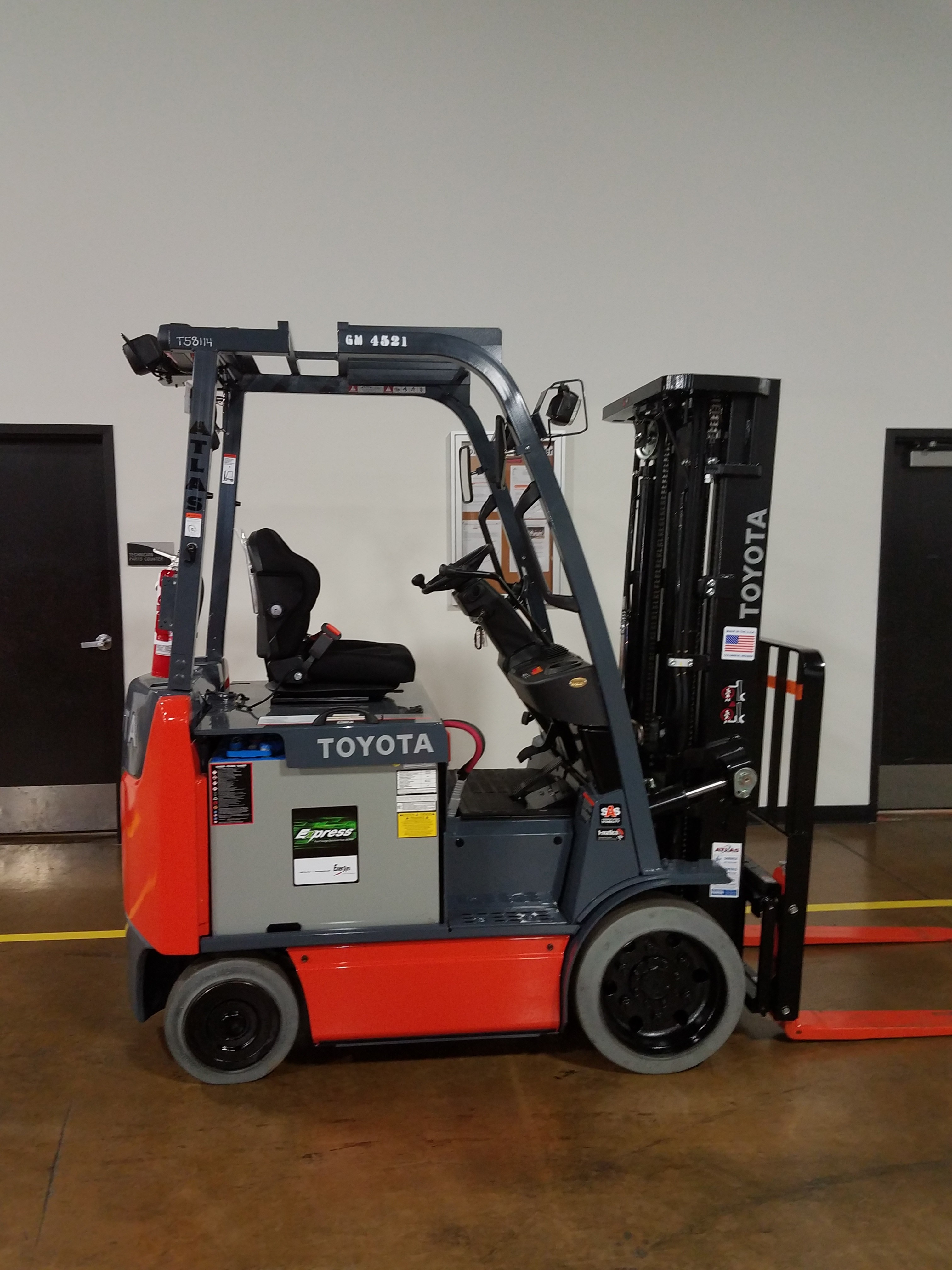 2016 Toyota Industrial Equipment 8FBCU25