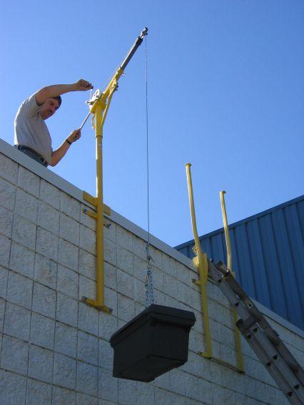 LadderPort | Safety Equipment | Ladder Stabilizer / Receiver | Portable ...