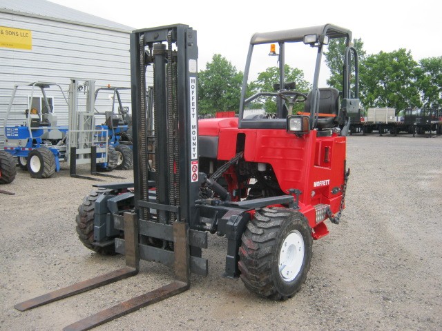 Used Moffetts | Piggy Back Trailer-Truck Mounted Forklifts For Sale ...