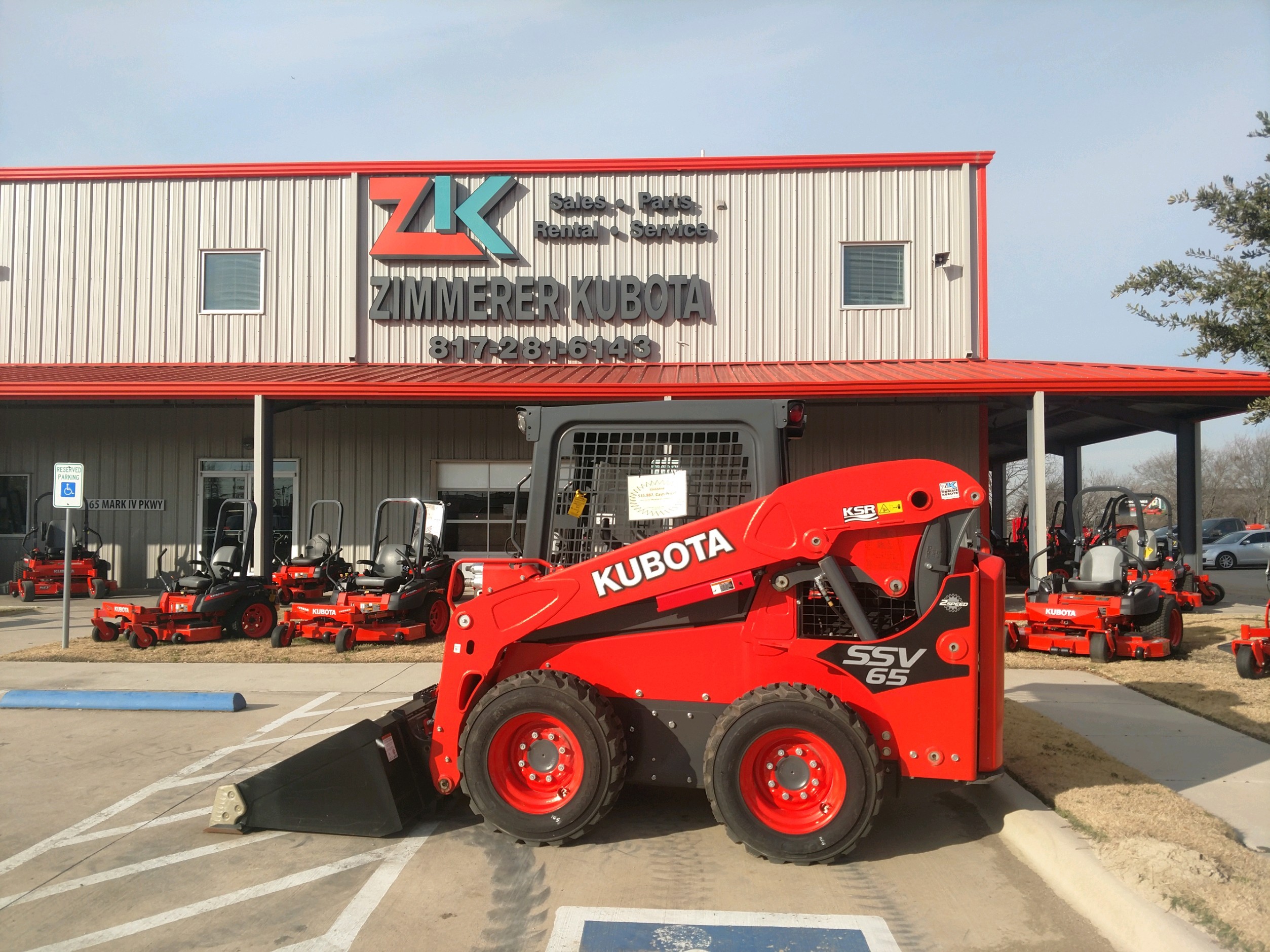 Zimmerer Kubota & Equipment | Equipment sales in Fort Worth, TX