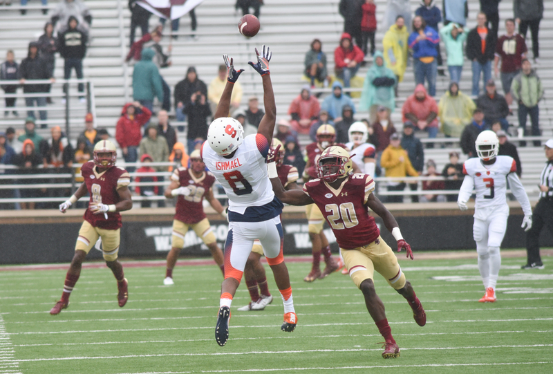 Former Syracuse wide receiver Steve Ishmael signs with Indianapolis ...
