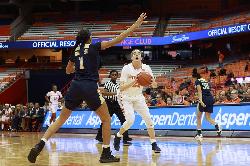 Emily Engstler scores career-high 17 points in Syracuse’s blowout of ...