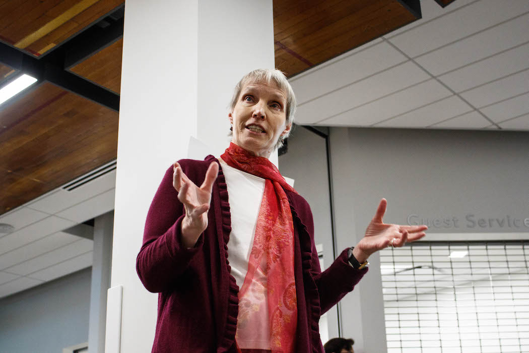 State Sen. May, Assemblyman Magnarelli visit Barnes Center sit-in - The ...