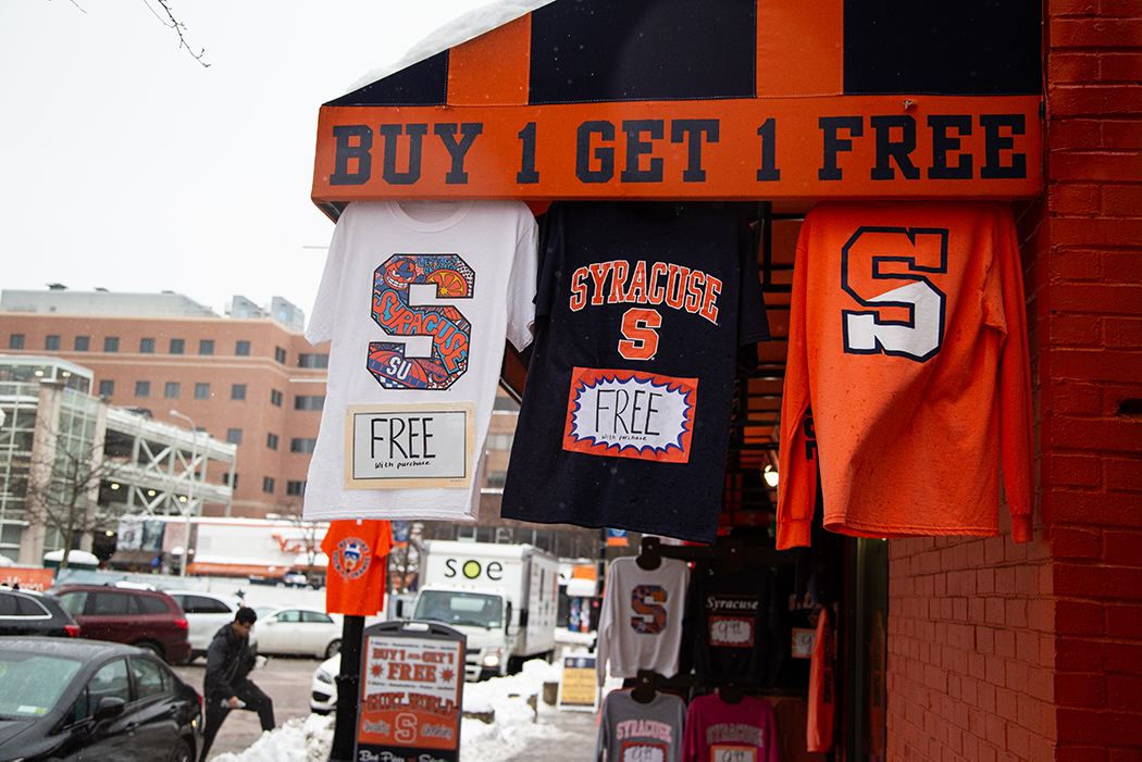 Syracuse apparel stores able to stay afloat despite lack of gameday rush