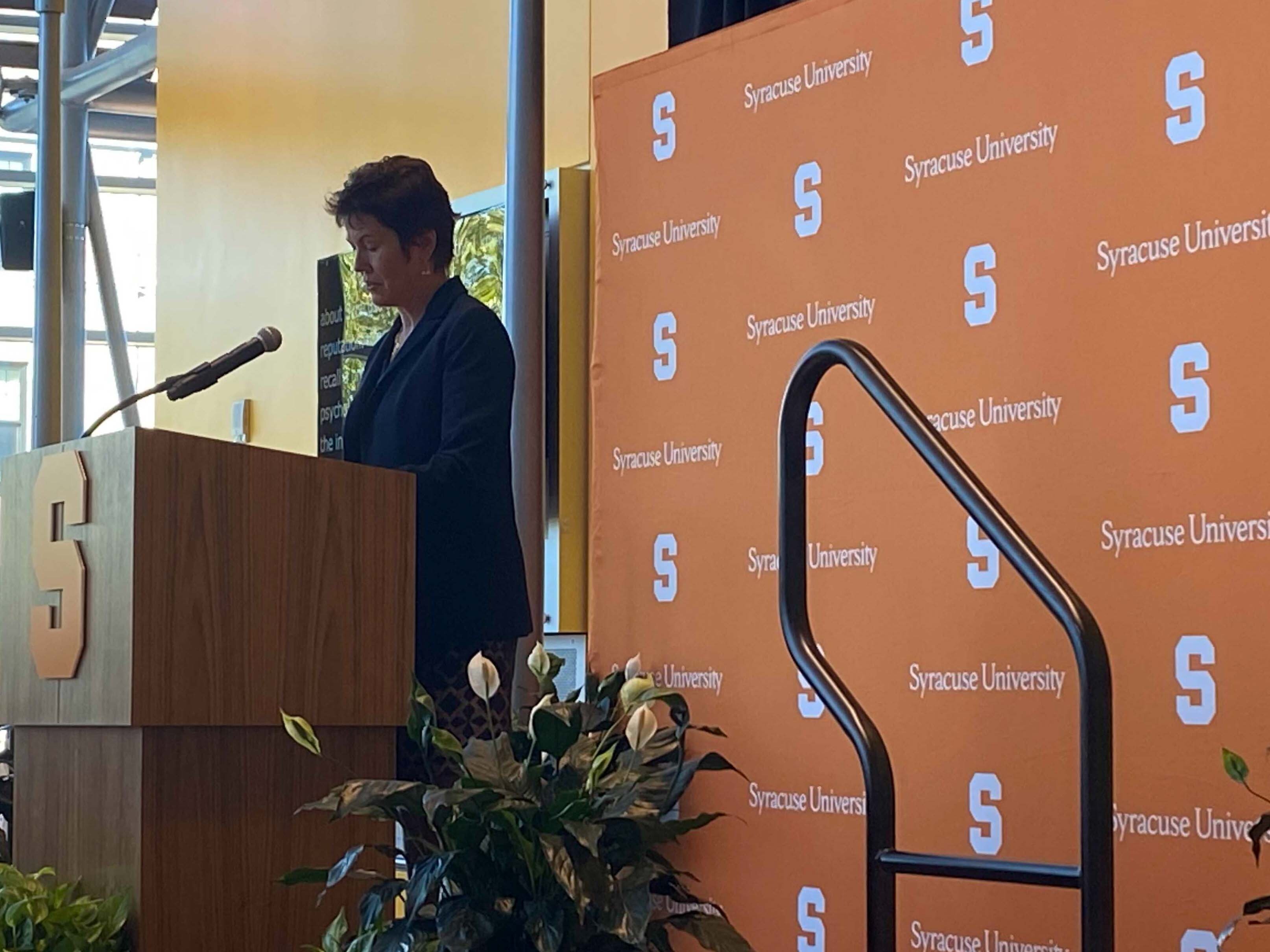 SU welcomes Provost Gretchen Ritter at ceremony Tuesday - The Daily Orange