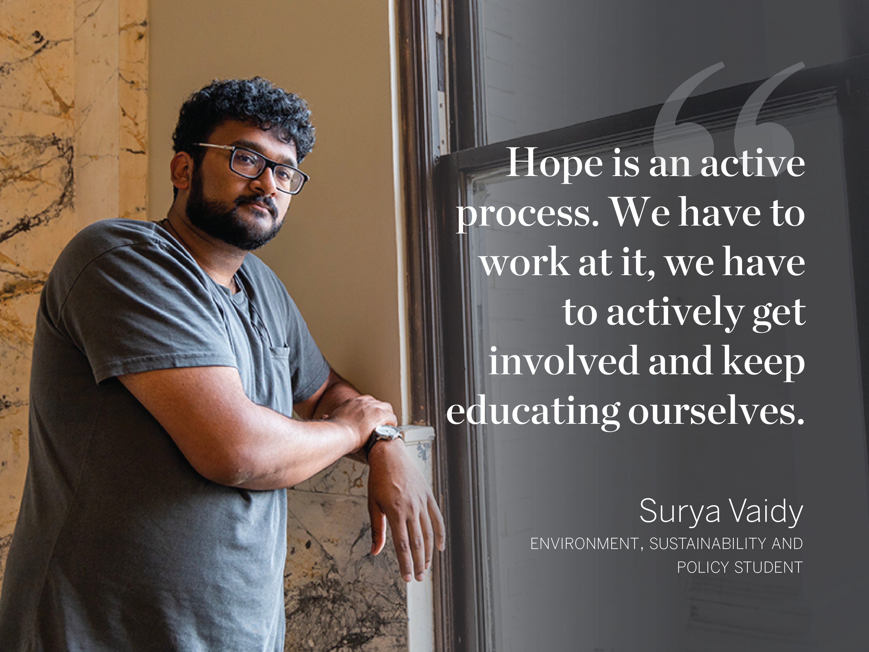 SU Students and Professors Discuss Mental Health Harm of Climate Change ...