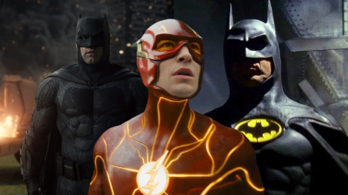 The Flash: Nuevas escenas inéditas con los Batman de Michael Keaton y ...