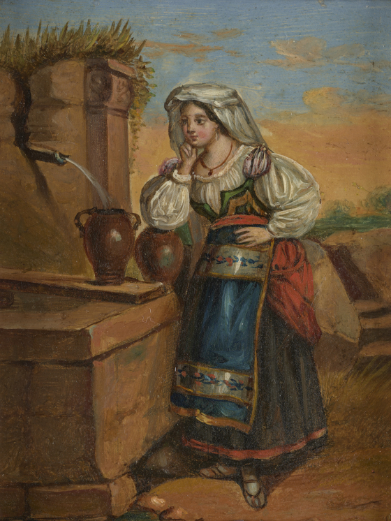 Girl at the Fountain | Denver Art Museum