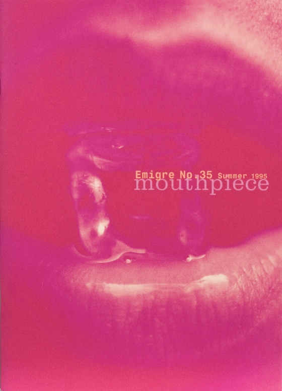 Emigre 35: Mouthpiece | Denver Art Museum