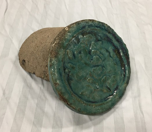 Roof Tile with Floral Decoration | Denver Art Museum