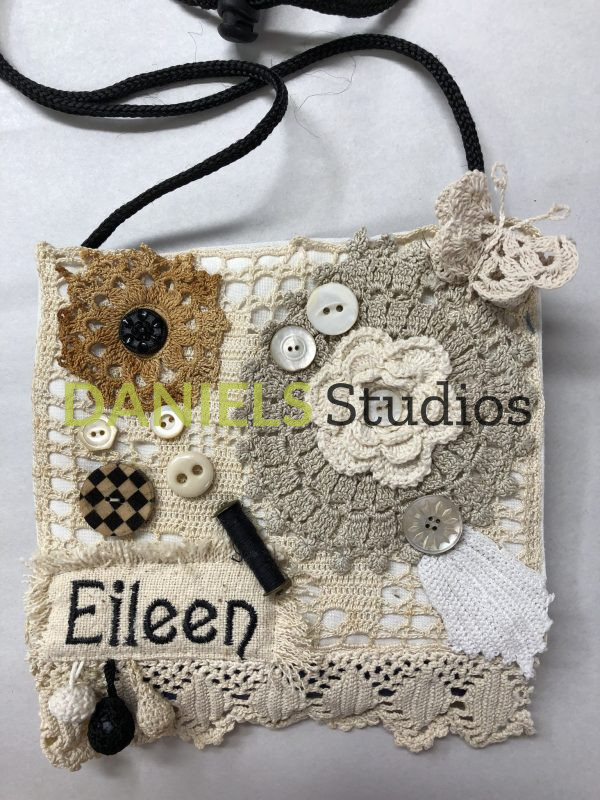 Vintage Lace Guild Name Tag - Daniels Studios