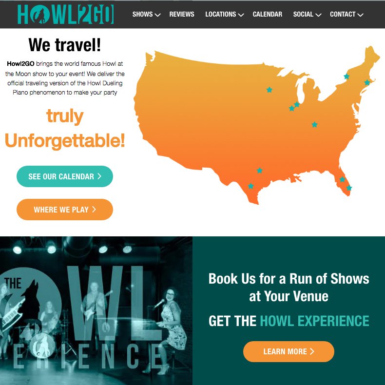 Howl2GO | erica dreisbach | freelance web developer
