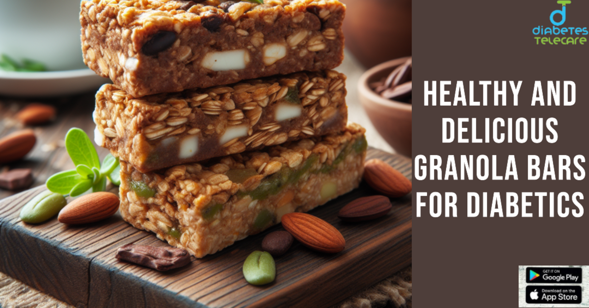 Granola Bar-diabetes friendly snack