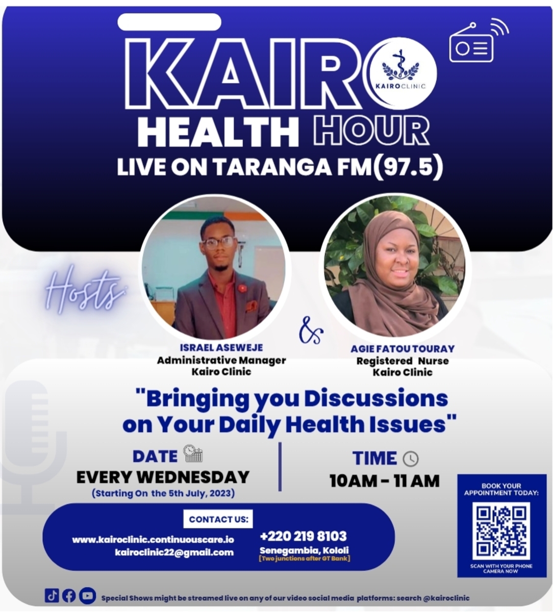 Kairo Health Hour Radio Show