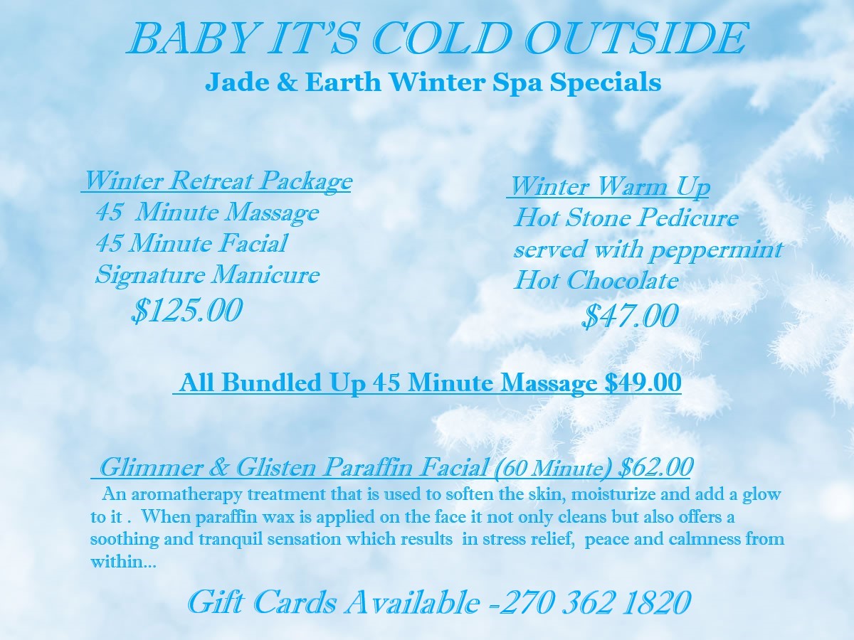Specials - Jade and Earth Spa