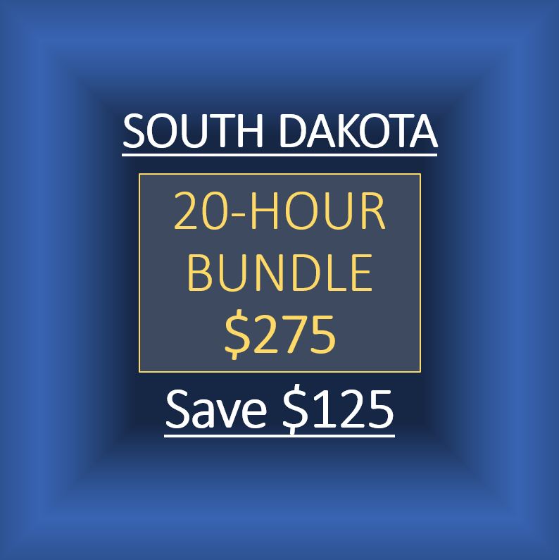 SOUTH DAKOTA: 20-HOUR BUNDLE FOR $285 | DC Hours