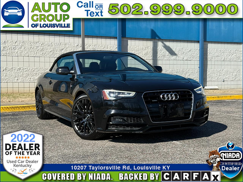 2017 Audi A5 Cabriolet For Sale in Louisville, KY | Exotic Car List