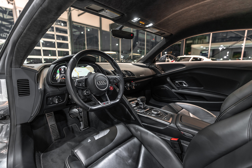Audi R8 Matte Black Interior