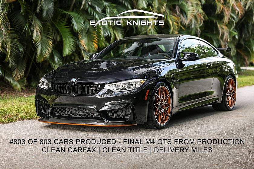 2016 BMW M4 GTS For Sale in Orlando, FL | Exotic Car List