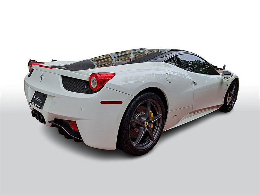 Ferrari 458 White Background