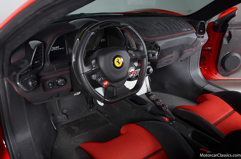 Ferrari 458 Speciale Interior