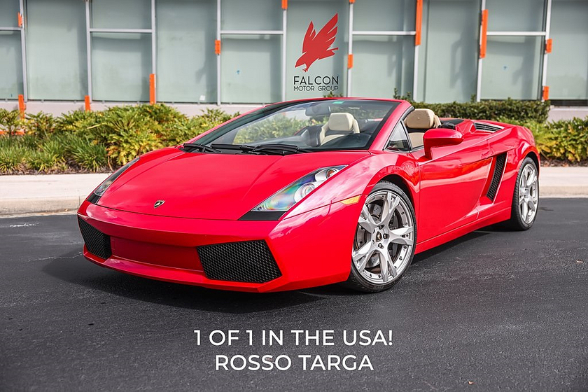 Lamborghini Gallardo Spyder Red
