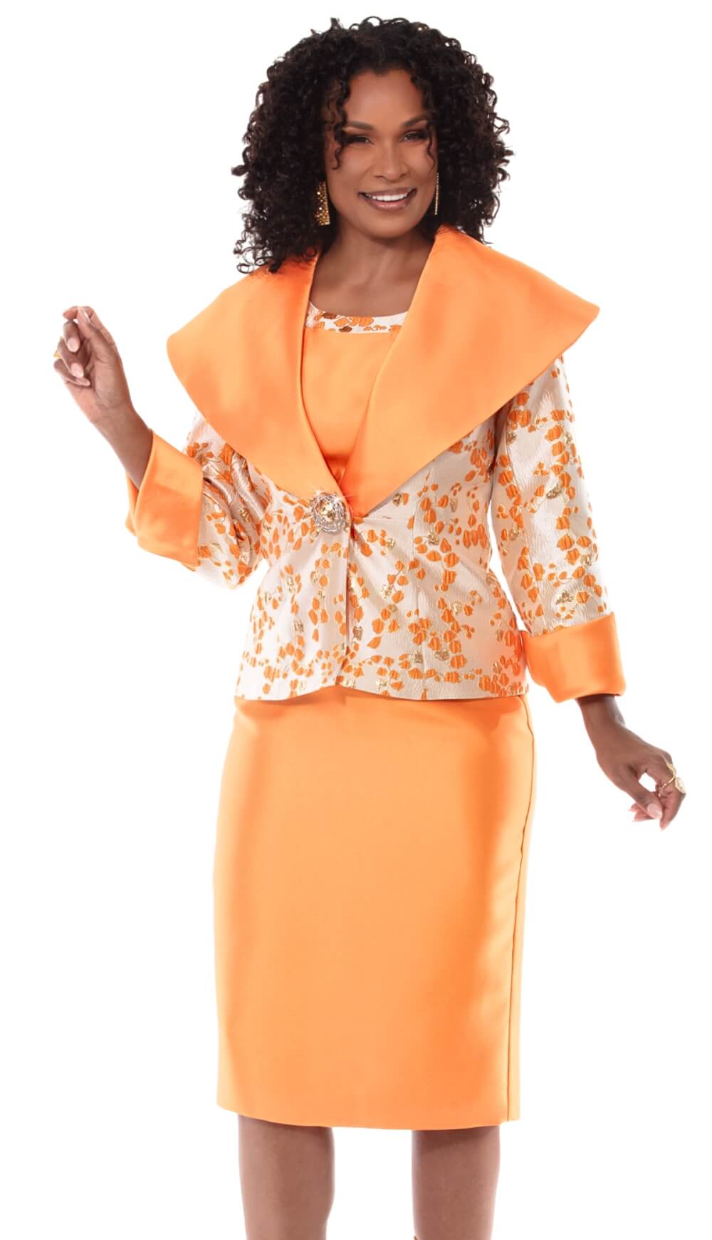Lisa Rene women's church suits with matching hats