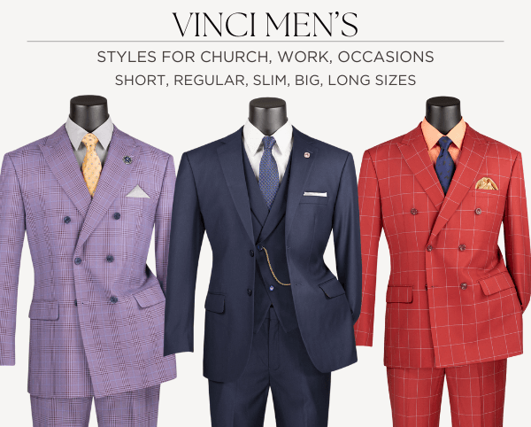 Men's Church Suits | Modern Sunday Mass Clothes