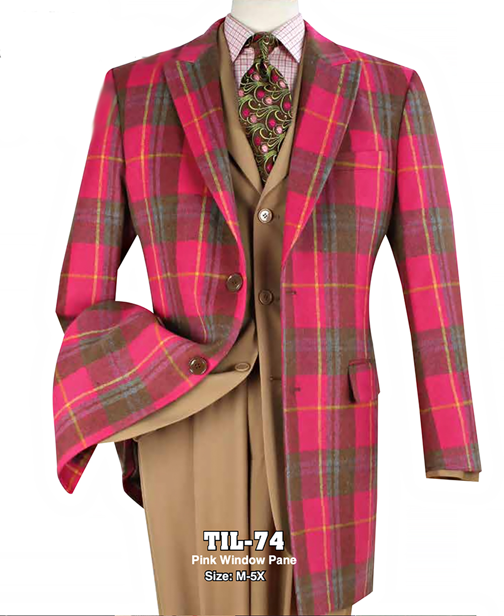 Long Overcoats for Men | Donnie's Dresses