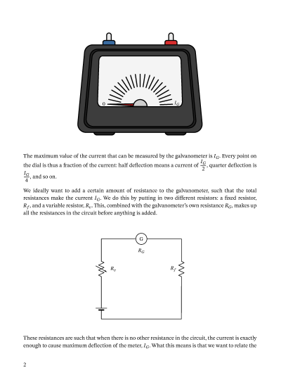 Lesson: Design of the Ohmmeter | Nagwa