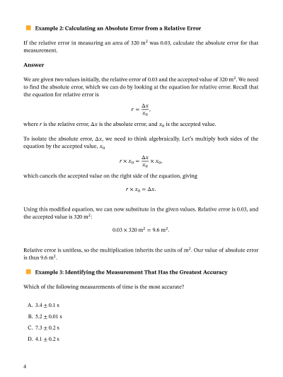 Lesson: Measurement Error | Nagwa