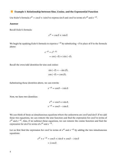 Lesson: Exponential Form of a Complex Number | Nagwa