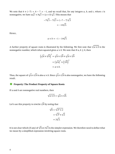 Lesson: Adding and Subtracting Square Roots | Nagwa