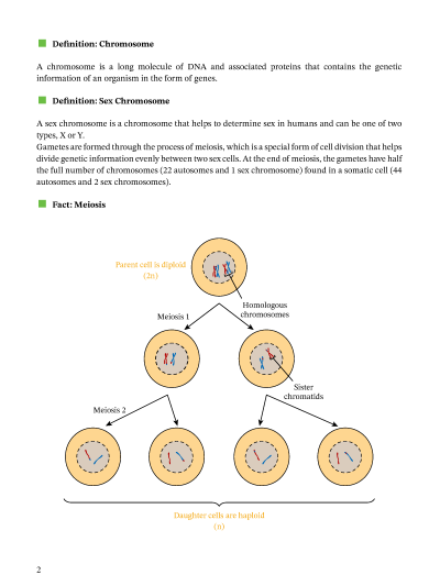 Lesson: Chromosomal Abnormalities | Nagwa