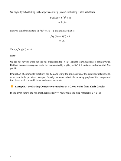 Lesson: Composite Functions | Nagwa