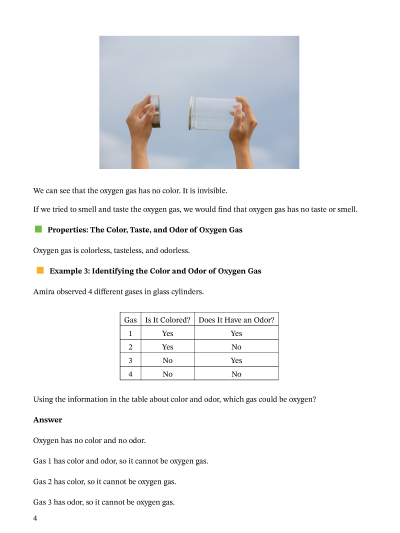 Lesson: The Preparation and Physical Properties of Oxygen | Nagwa