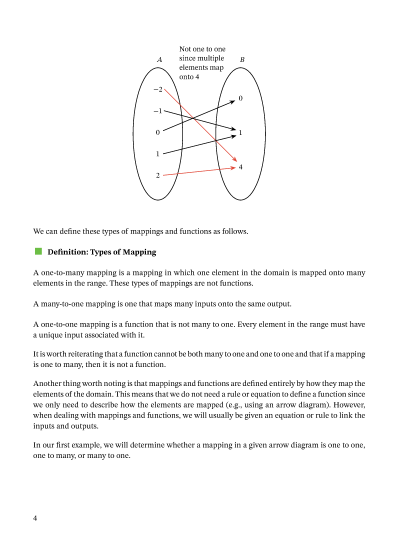 Lesson: Relations and Functions | Nagwa