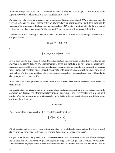 Leçon: Analyse dimensionnelle | Nagwa