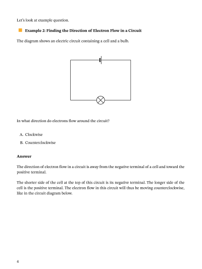 Lesson: Electric Current | Nagwa