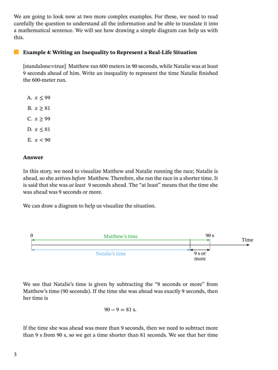 Lesson: Introduction to Inequalities | Nagwa
