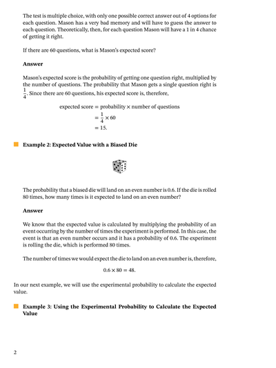 Lesson: Prediction Using Probability | Nagwa