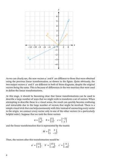 Lesson: Matrix of Linear Transformation | Nagwa